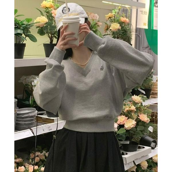 参考価格：5，900円発売時期：2023年12月コンディション：C（やや使用感あり）使用感があり、やや気になる傷や汚れがあるアイテム全体的：保管上のにおいがします。参考商品名：[BELLIDE MADE] パステルVネッククロップドスウェッ...