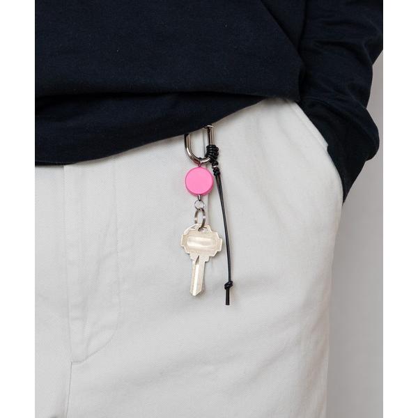 ZOZO問い合わせ番号:104563156ショップ:composite，コンポジットブランド:SENTI，センティ商品名:W LOCK＆REEL KEY  ダブルロック＆リールキーカテゴリ:財布/小物>キーケース/キーアクセサリーブラ...