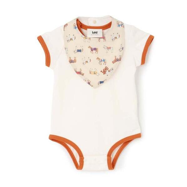 ※このアイテムは返品・交換対象外商品です。ZOZO問い合わせ番号:104563205ショップ:petit main，プティマインブランド:petit main，プティマイン商品名:【Lee】スタイつきロンパースカテゴリ:ママ＆ベビー>...