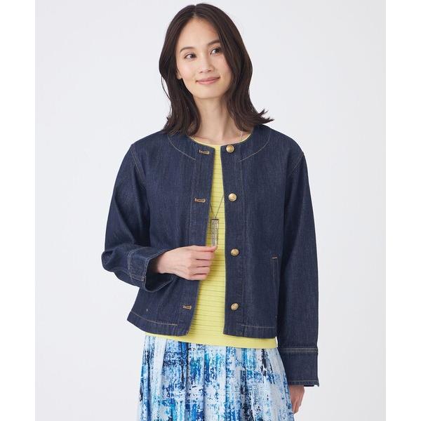 ZOZO問い合わせ番号:104563302ショップ:SANYO SELECT，サンヨーセレクトブランド:TRANS WORK，トランスワーク商品名:【ウォッシャブル】ブレンドデニムブルゾンカテゴリ:ジャケット/アウター>ブルゾンブラン...