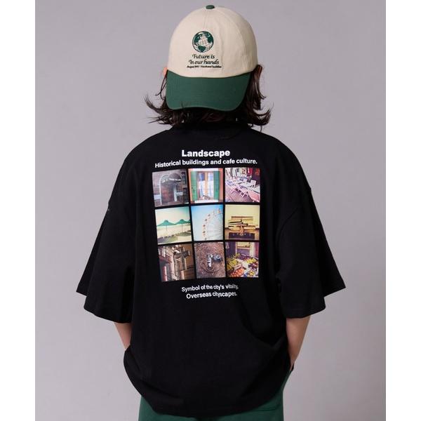 ZOZO問い合わせ番号:104563395ショップ:pairmanon，ペアマノンブランド:PAIRMANON STREET，ペアマノンストリート商品名:【綿100%】フォト ロゴ グラフィック 半袖 T【PAIRMANON STREET】...