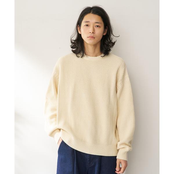 ZOZO問い合わせ番号:104563403ショップ:JOINT WORKS，ジョイントワークスブランド:B.C STOCK，ベーセーストック商品名:FADE GANSEY KNITカテゴリ:トップス>ニット/セーターブランド品番:26...