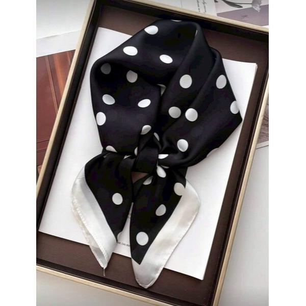 ZOZO問い合わせ番号:104563610ショップ:RiNc，リンクブランド:ARTIFICIAL SWEETENER，アーティフィシャル　スウィートナー商品名:【 ARTIFICIAL SWEETENER 】シルクタッチ ドット柄 スカー...