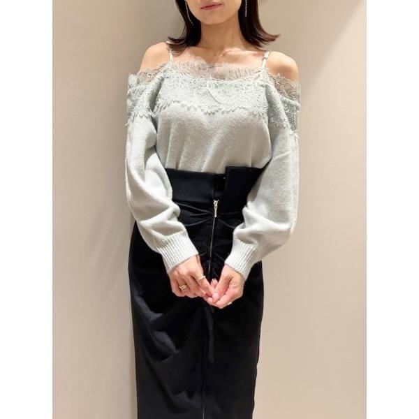 参考価格：12，540円発売時期：2023年09月コンディション：A（使用感なし）数回使用した程度で使用感が感じられないアイテム参考商品名：レーストリミングニットプルオーバー参考品番：SWNT234191【商品に関する注意事項】・こちらの商...