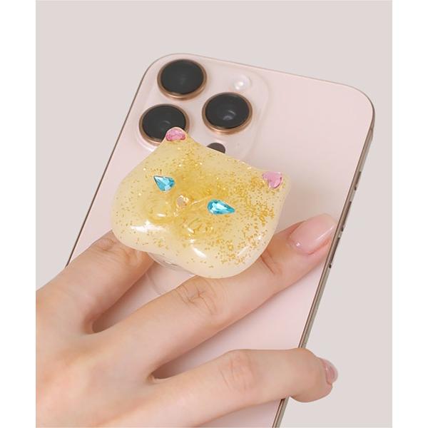 ZOZO問い合わせ番号:104598678ショップ:CASSELINI，キャセリーニブランド:Casselini，キャセリーニ商品名:Casselini(キャセリーニ)CATスマホグリップカテゴリ:PC・スマホグッズ/家電>スマホグッ...