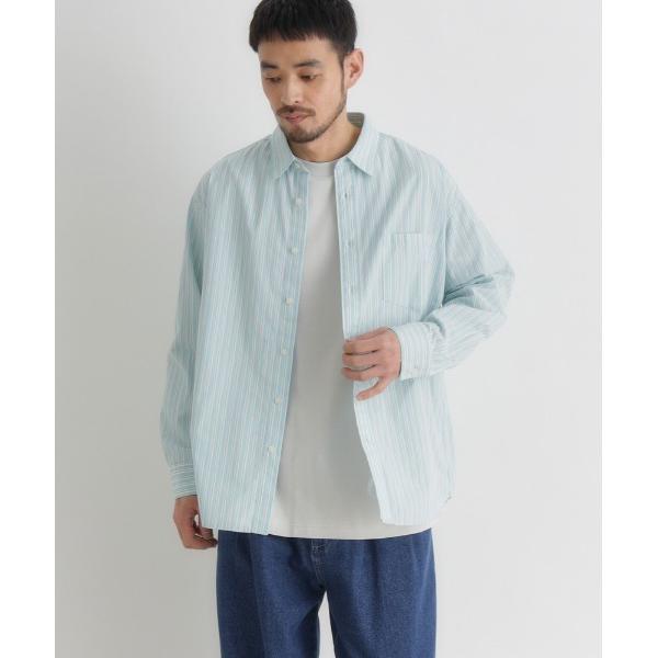 『セール実施中』ZOZO問い合わせ番号:104598752ショップ:Right-on，ライトオンブランド:BACK NUMBER，バックナンバー，Right-on，ライトオン商品名:【BACK NUMBER】ブロードストライプ長袖シャツ (...