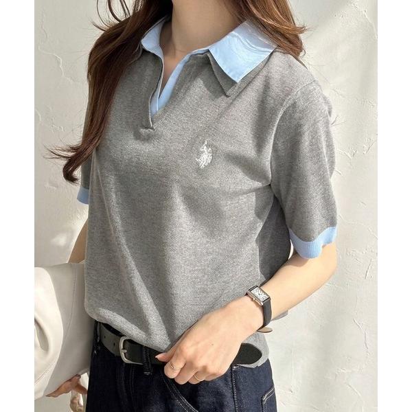 『タイムセール実施中』ZOZO問い合わせ番号:104599825ショップ:GeeRA，ジーラブランド:U.S. POLO ASSN.，ユーエスポロアッスン，GeeRA，ジーラ商品名:GeeRA別注【U.S. POLO ASSN.】シャツ襟レ...