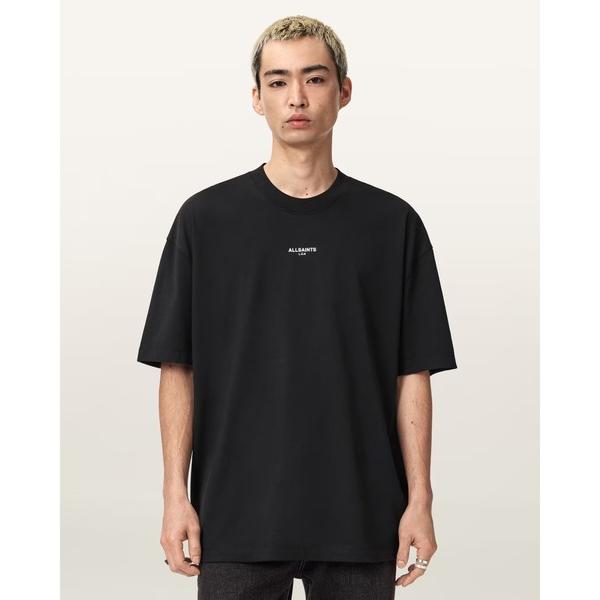 ZOZO問い合わせ番号:104599960ショップ:ALLSAINTS，オールセインツブランド:ALLSAINTS，オールセインツ商品名:MIKRO OVERSIZED T-SHIRT | MIKRO オーバーサイズ Tシャツカテゴリ:トッ...