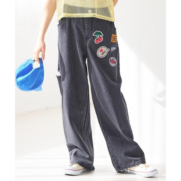 ZOZO問い合わせ番号:104600394ショップ:coca，コカブランド:coca（coca），コカ商品名:キッズ　デニムワッペンパンツカテゴリ:パンツ>デニムパンツブランド品番:36-251021205-20素材:綿100%原産国...