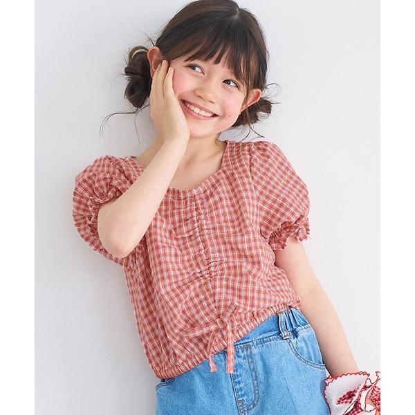 ZOZO問い合わせ番号:104600397ショップ:coca，コカブランド:coca（coca），コカ商品名:キッズ　ギャザーチェックブラウスカテゴリ:トップス>シャツ/ブラウスブランド品番:36-251033201-20素材:ブラッ...