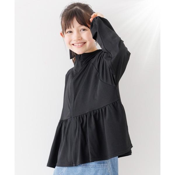 ZOZO問い合わせ番号:104600408ショップ:coca，コカブランド:coca（coca），コカ商品名:キッズ　UVカットギャザーパーカーカテゴリ:トップス>パーカーブランド品番:46-251033204-04素材:ポリエステル...