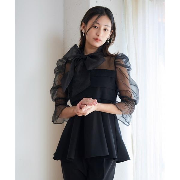 ZOZO問い合わせ番号:104600517ショップ:My shawty，マイシャウティーブランド:My shawty，マイシャウティー商品名:ribon organdy set upカテゴリ:ワンピース/ドレス>パンツドレスブランド品...