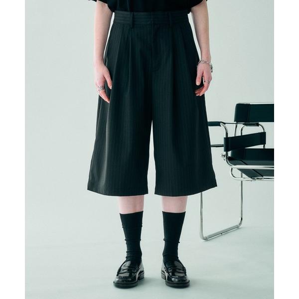 『タイムセール実施中』ZOZO問い合わせ番号:104600586ショップ:epnok，エプノックブランド:SELLE GLANT，セレグランテ商品名:2-TUCK WIDE BAGGY HALF PANTS/2タックワイドバギーハーフパンツ...