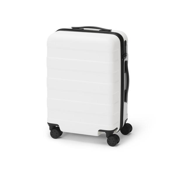 ZOZO問い合わせ番号:104600769ショップ:無印良品，ムジルシリョウヒンブランド:無印良品，ムジルシリョウヒン商品名:バーを自由に調節できる　ハードキャリーケース（３６Ｌ）カテゴリ:バッグ>スーツケース/キャリーバッグブランド...