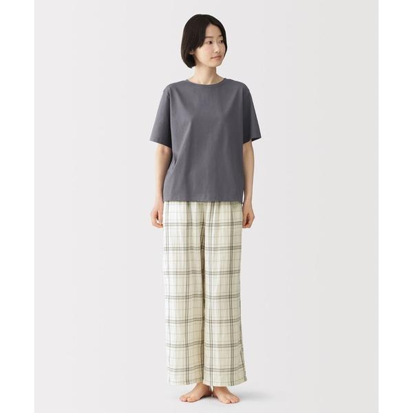 ZOZO問い合わせ番号:104600820ショップ:無印良品，ムジルシリョウヒンブランド:無印良品，ムジルシリョウヒン商品名:婦人　二重ガーゼ　半袖ルームウェアセットカテゴリ:ルームウェア>ルームウェア/パジャマブランド品番:4548...