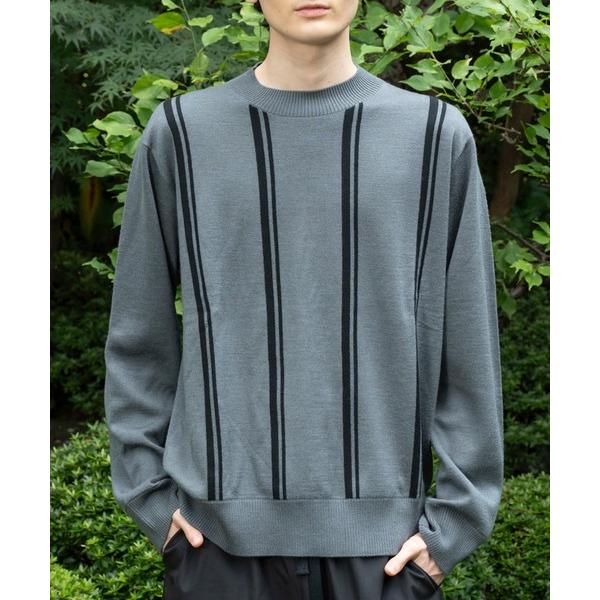 ZOZO問い合わせ番号:104600917ショップ:CREO STORE，クレオストアブランド:WITH OR WITHOUT，ウィズオアウィズアウト商品名:シルク混ニットプルオーバー／無地・ストライプ × ウールカシミヤブレンドカテゴリ:...