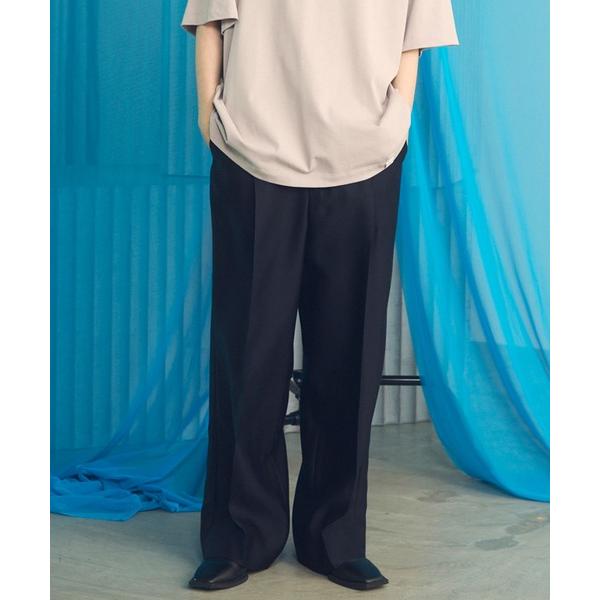 ZOZO問い合わせ番号:104601171ショップ:MAISON SPECIAL，メゾン スペシャルブランド:MAISON SPECIAL，メゾンスペシャル商品名:《UNISEX》Silk Wool One-tuck Tapered Sla...