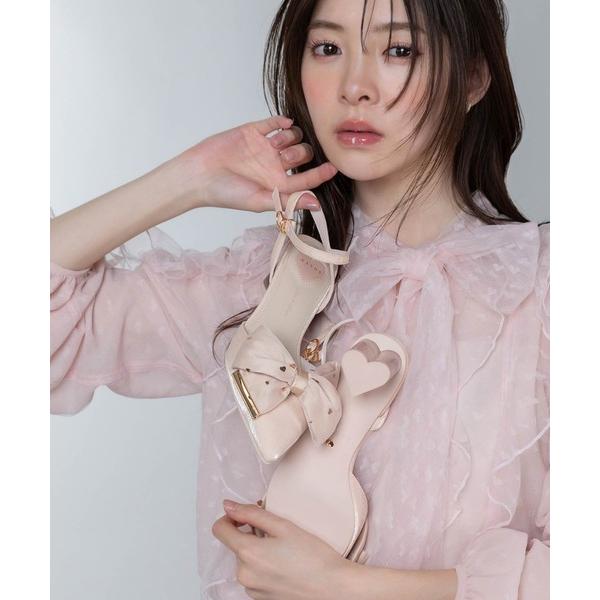 ZOZO問い合わせ番号:104601910ショップ:RANDA，ランダブランド:RANDA，ランダ商品名:【Heart Collection】ハートスパンコールアンクルストラップパンプスカテゴリ:シューズ>パンプスブランド品番:PD3...