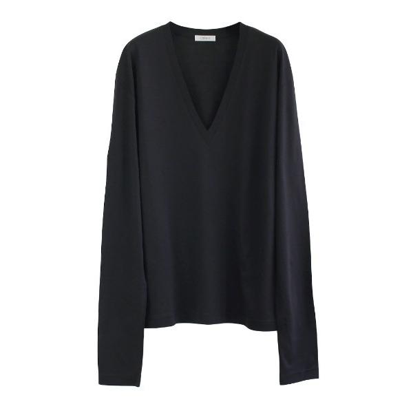 ZOZO問い合わせ番号:104601913ショップ:Dhyana.，ディアナドットブランド:COUDRE，クードル商品名:VネックロンTカテゴリ:トップス>Tシャツ/カットソーブランド品番:CD210素材:リヨセル70% 綿30%原産...