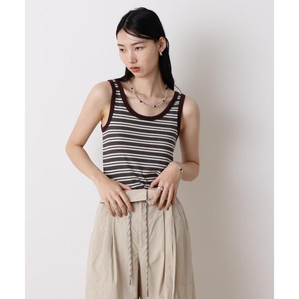 『タイムセール実施中』ZOZO問い合わせ番号:104602182ショップ:NANO universe，ナノユニバースブランド:NANO universe，ナノユニバース商品名:「STEVELOUR」リュクステレコタンクトップカテゴリ:トップ...