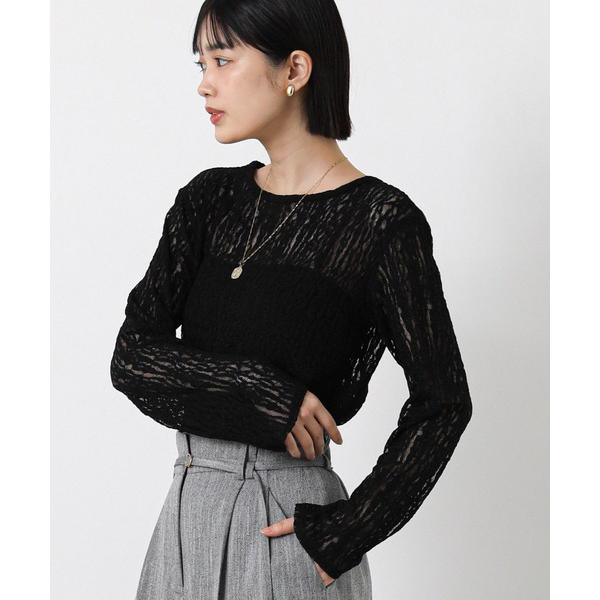 ZOZO問い合わせ番号:104602733ショップ:Gready Brilliant，グレディブリリアンブランド:Gready Brilliant，グレディブリリアン商品名:ストレッチレースカットソーカテゴリ:トップス>Tシャツ/カッ...