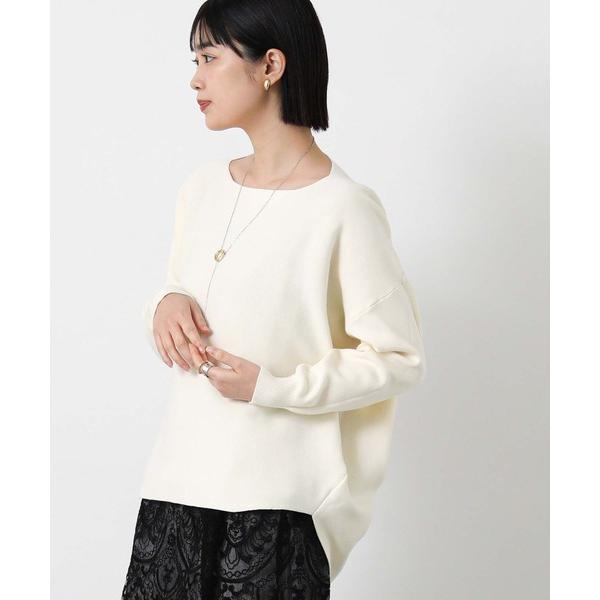 ZOZO問い合わせ番号:104602738ショップ:Gready Brilliant，グレディブリリアンブランド:Gready Brilliant，グレディブリリアン商品名:スムース編ボートネックニットカテゴリ:トップス>ニット/セー...