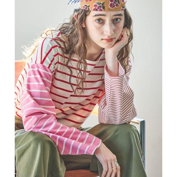 ZOZO問い合わせ番号:104602784ショップ:GEORGE'S，ジョージズブランド:GEORGE'S，ジョージズ商品名:リメイク風ボーダーＴカテゴリ:トップス>Tシャツ/カットソーブランド品番:659158素材:本体：綿60%、...