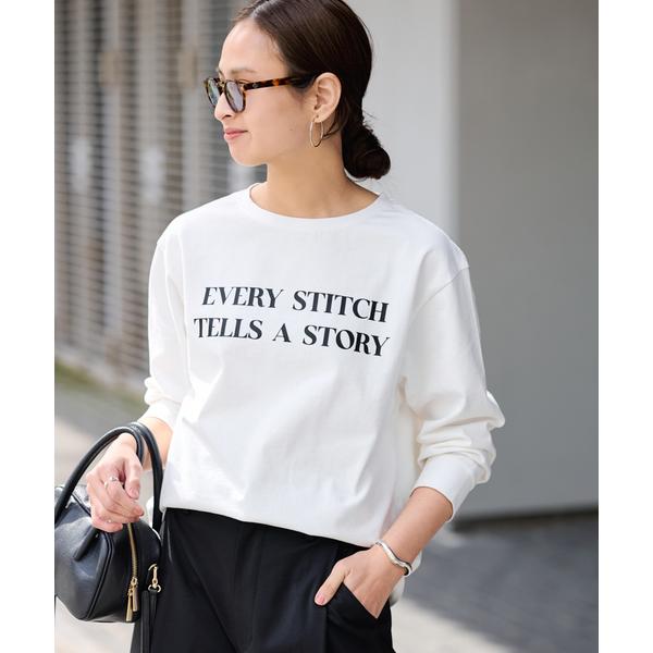 ZOZO問い合わせ番号:104602802ショップ:Spick &amp; Span，スピック アンド スパンブランド:FRAMeWORK，フレームワーク商品名:カラーロゴロンTカテゴリ:トップス>Tシャツ/カットソーブランド品番:2...