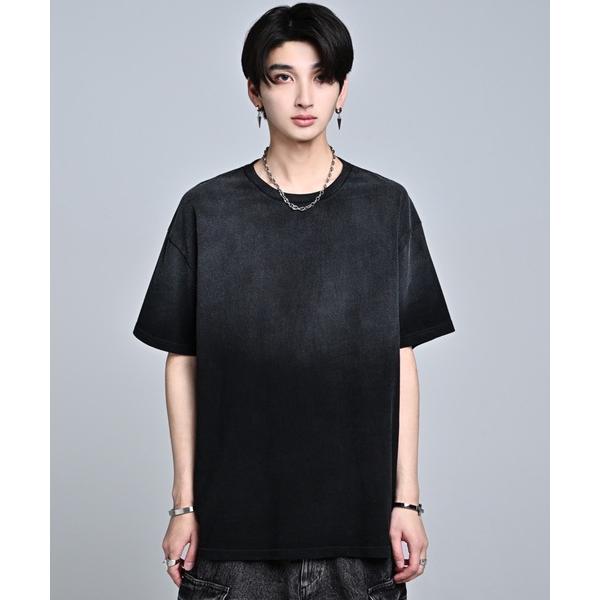 ZOZO問い合わせ番号:104602975ショップ:ADRER，アドラーブランド:ADRER，アドラー商品名:Fade / Gradation Oversize Tee ／ フェード / グラデーション オーバーサイズTカテゴリ:トップス&...