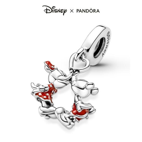 『タイムセール実施中』参考価格：13，200円発売時期：2022年03月コンディション：A（使用感なし）数回使用した程度で使用感が感じられないアイテム参考商品名：ディズニー ミッキーマウス ミニーマウス シルバー キス ダングル チャーム参...