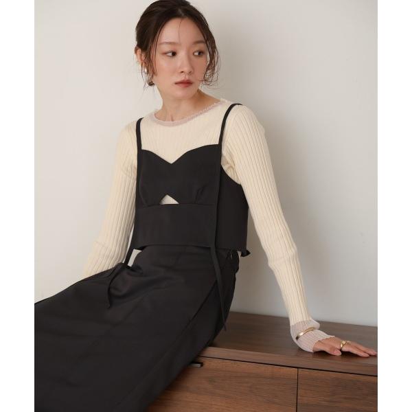 参考価格：5，500円発売時期：2024年09月コンディション：A（使用感なし）数回使用した程度で使用感が感じられないアイテム参考商品名：【nao×Bab】ウェーブラインロープビスチェ参考品番：5431122【商品に関する注意事項】・こちら...