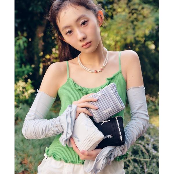 ZOZO問い合わせ番号:104638305ショップ:FURFUR，ファーファーブランド:FURFUR，ファーファー商品名:【UVカット】フリルアームカバー＆ポーチセットカテゴリ:ファッション雑貨>手袋ブランド品番:RWGG261527...