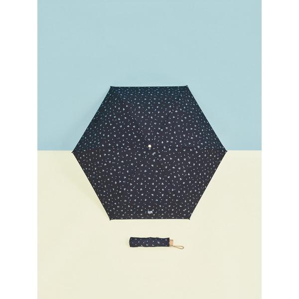 ZOZO問い合わせ番号:104638307ショップ:FURFUR，ファーファーブランド:FURFUR，ファーファー商品名:【FURFUR×PROTECT U】晴雨兼用折り畳み日傘 (ドット柄・小花柄）カテゴリ:ファッション雑貨>長傘ブ...