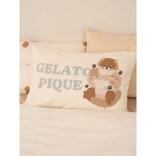 ZOZO問い合わせ番号:104638327ショップ:gelato pique，ジェラート　ピケブランド:gelato pique Sleep，ジェラートピケスリープ商品名:【Sleep】エアリーモコドッグジャガードピローケースカテゴリ:イン...