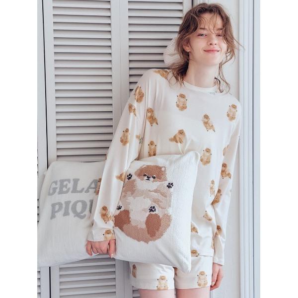 ZOZO問い合わせ番号:104638330ショップ:gelato pique，ジェラート　ピケブランド:gelato pique，ジェラートピケ商品名:ドッグ柄ショートパンツカテゴリ:ルームウェア>ルームウェア/パジャマブランド品番:...