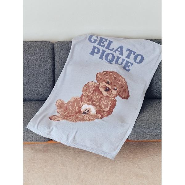 ZOZO問い合わせ番号:104638337ショップ:gelato pique，ジェラート　ピケブランド:gelato pique，ジェラートピケ商品名:ドッグジャガードブランケットカテゴリ:インテリア>ブランケットブランド品番:PWG...