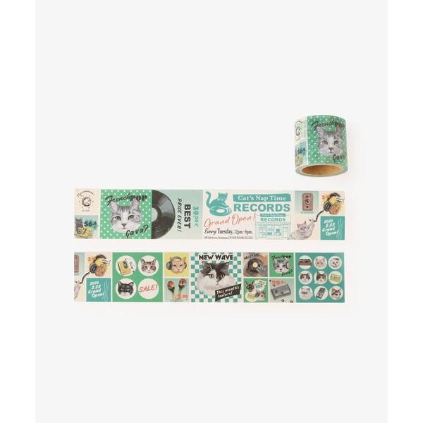 ZOZO問い合わせ番号:104638372ショップ:Afternoon Tea LIVING，アフタヌーンティー・リビングブランド:Afternoon Tea，アフタヌーンティー商品名:マスキングテープ/フライヤー/Cat's NapTim...