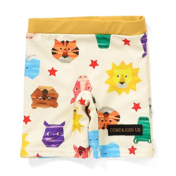 ※このアイテムは返品・交換対象外商品です。ZOZO問い合わせ番号:104638530ショップ:F.O.Online Store，エフオーオンラインストアブランド:BIT'Z，ビッツ商品名:【UVカット】動物切り絵柄ボクサー水着カテゴリ:水着...