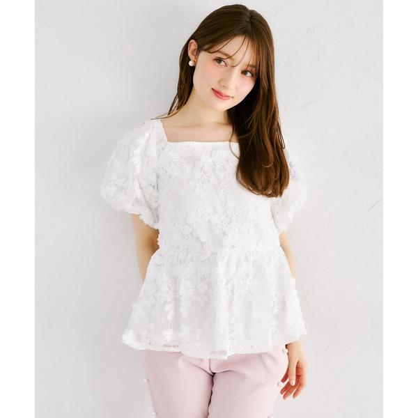 ZOZO問い合わせ番号:104638857ショップ:tocco closet／&amp;. NOSTALGIA，トッコ　クローゼット　／　アンドドットノスタルジアブランド:tocco closet，トッコ　クローゼット商品名:後ろリボン付き...