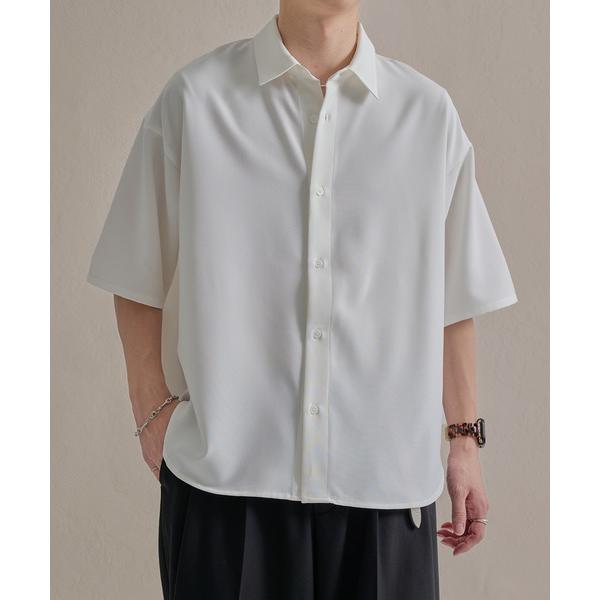 ZOZO問い合わせ番号:104639128ショップ:epnok，エプノックブランド:epnok，エプノック商品名:ファンクショナルベーシックルーズレギュラーカラー半袖シャツカテゴリ:トップス>シャツ/ブラウスブランド品番:661556...