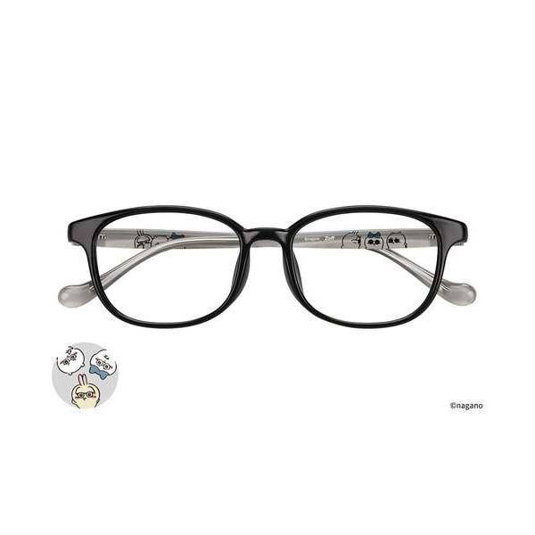 ZOZO問い合わせ番号:104639195ショップ:Zoff，ゾフブランド:Zoff，ゾフ商品名:Zoff｜ちいかわ【COOLモデル】ウェリントン型メガネ｜軽量 眼鏡 伊達めがね 度付き（レンズ交換券付） 度あり 度なし メンズ レディース...