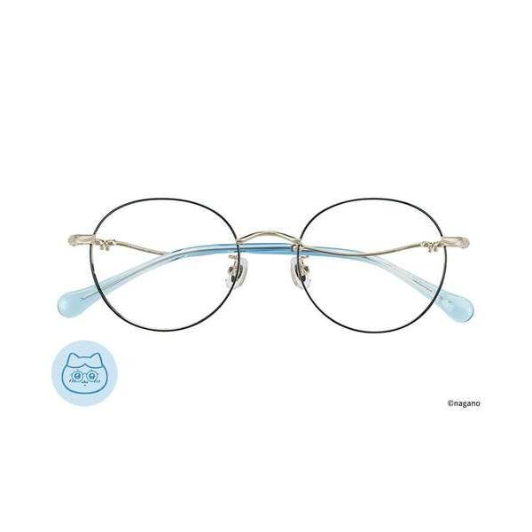 ZOZO問い合わせ番号:104639196ショップ:Zoff，ゾフブランド:Zoff，ゾフ商品名:Zoff｜ちいかわ【ハチワレモデル】ボストン型メガネ｜軽量 眼鏡 伊達めがね 度付き（レンズ交換券付） 度あり 度なし メンズ レディース ユ...