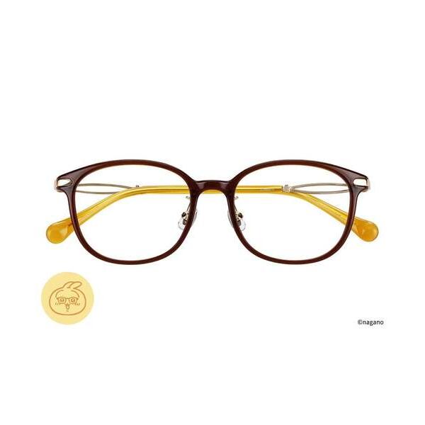 ZOZO問い合わせ番号:104639198ショップ:Zoff，ゾフブランド:Zoff，ゾフ商品名:Zoff｜ちいかわ【うさぎモデル】ボストン型メガネ｜軽量 眼鏡 伊達めがね 度付き（レンズ交換券付） 度あり 度なし メンズ レディース ユニ...