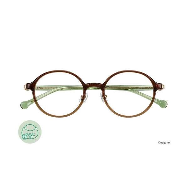 ZOZO問い合わせ番号:104639199ショップ:Zoff，ゾフブランド:Zoff，ゾフ商品名:Zoff｜ちいかわ【くりまんじゅうモデル】ボストン型メガネ｜軽量 眼鏡 伊達めがね 度付き（レンズ交換券付） 度あり 度なし メンズ レディー...