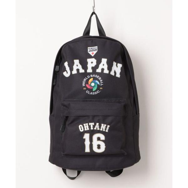 ZOZO問い合わせ番号:104639310ショップ:baron，バロンブランド:baron，バロン商品名:WBC（大谷翔平）　デイパックカテゴリ:バッグ>バックパック/リュックブランド品番:WSJP-MBBK02素材:ポリエステル10...