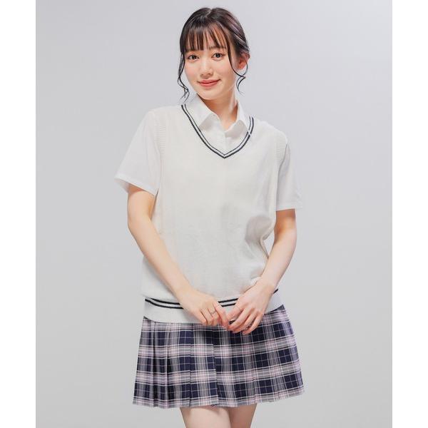 ZOZO問い合わせ番号:104639457ショップ:Honeys，ハニーズブランド:Honeys，ハニーズ，COLZA，コルザ商品名:麻混スクールベストカテゴリ:トップス>ニット/セーターブランド品番:636-33-1593素材:表地...
