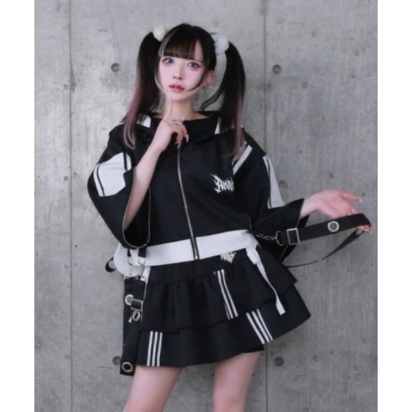 ZOZO問い合わせ番号:104640096ショップ:A AM STUDIO，エーエム スタジオブランド:Amilige，アミリージュ商品名:ウサギ耳バイカラージャージトップスカテゴリ:トップス>ジャージブランド品番:826305030...