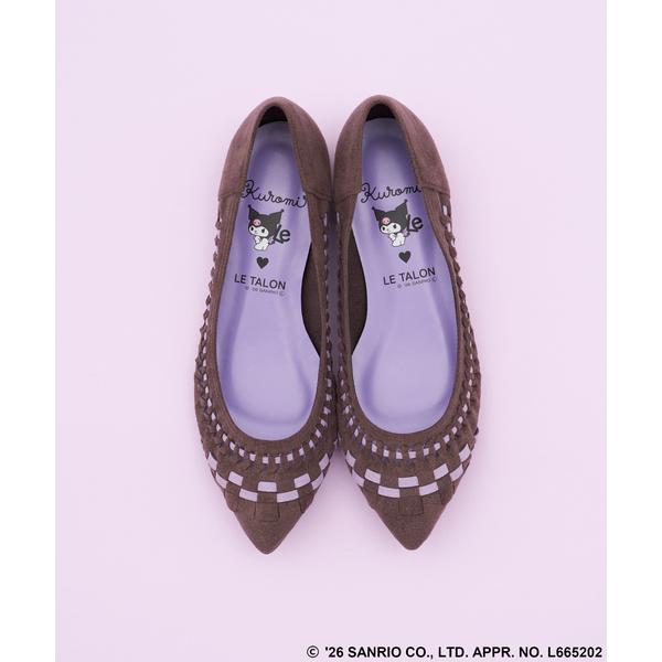 ZOZO問い合わせ番号:104640167ショップ:LE TALON，ルタロンブランド:LE TALON，ルタロン商品名:Sanrio characters×LE TALON ポインテッドサシメッシュフラットカテゴリ:シューズ>その他...