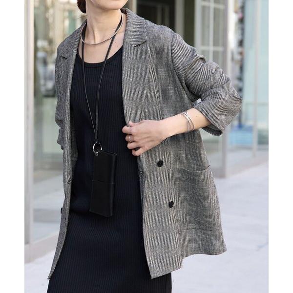 ZOZO問い合わせ番号:104640476ショップ:RIVE DROITE，リヴドロワブランド:RIVE DROITE，リヴドロワ商品名:予約【洗練されたムードに】カラミチェックオーバージャケットカテゴリ:ジャケット/アウター>テーラ...