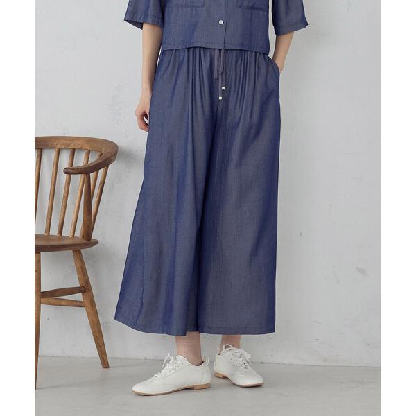 ZOZO問い合わせ番号:104641601ショップ:COMME CA ISM，コムサイズムブランド:COMME CA ISM，コムサイズム商品名:シャンブレースカ−チョ/セットアップ対応カテゴリ:パンツ>その他パンツブランド品番:12...